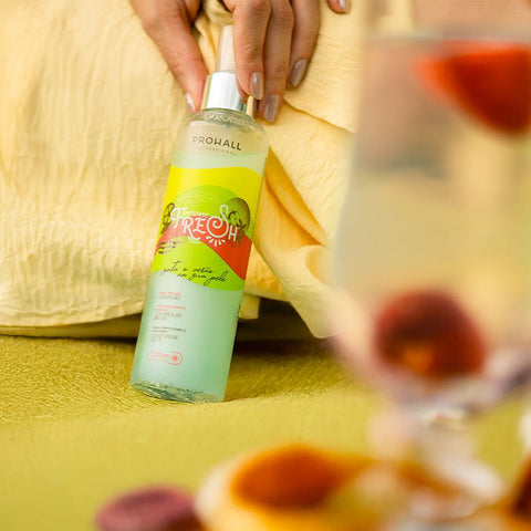 Body Splash para Cabelo e Copo: Hidratação e Brilho | Prohall